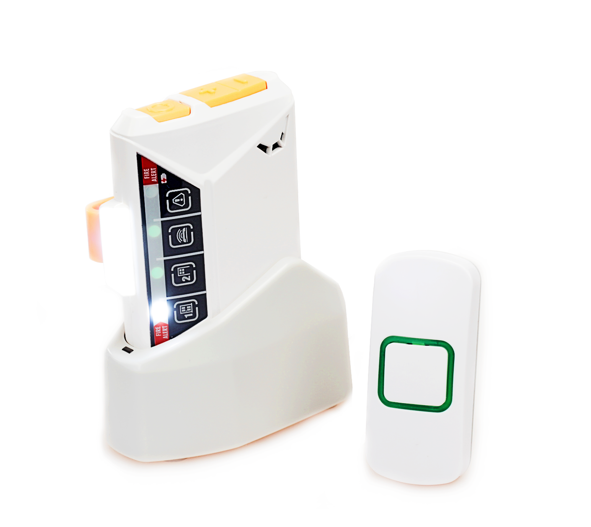 Vibrating Pager Alert & Bellpush (New version with rechargeable batter ...